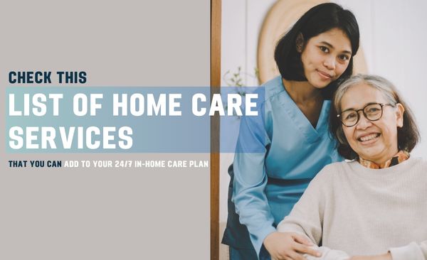 List Of Home Care Services: Assessing Your Needs | Correct Choice Home Care